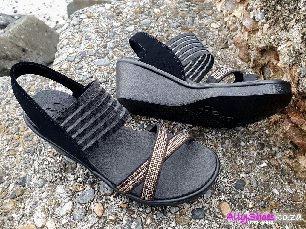 Skechers, Rumble On Modern Mazer, Black Ally Shoes Hermanus