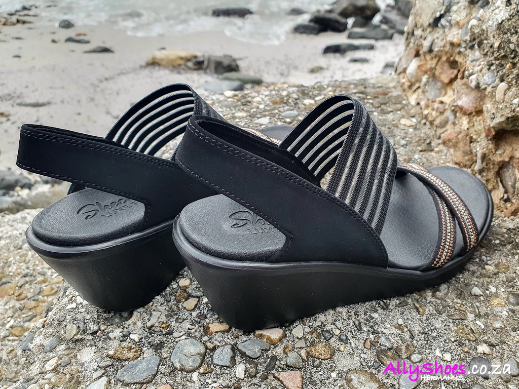 Skechers, Rumble On Modern Mazer, Black Ally Shoes Hermanus